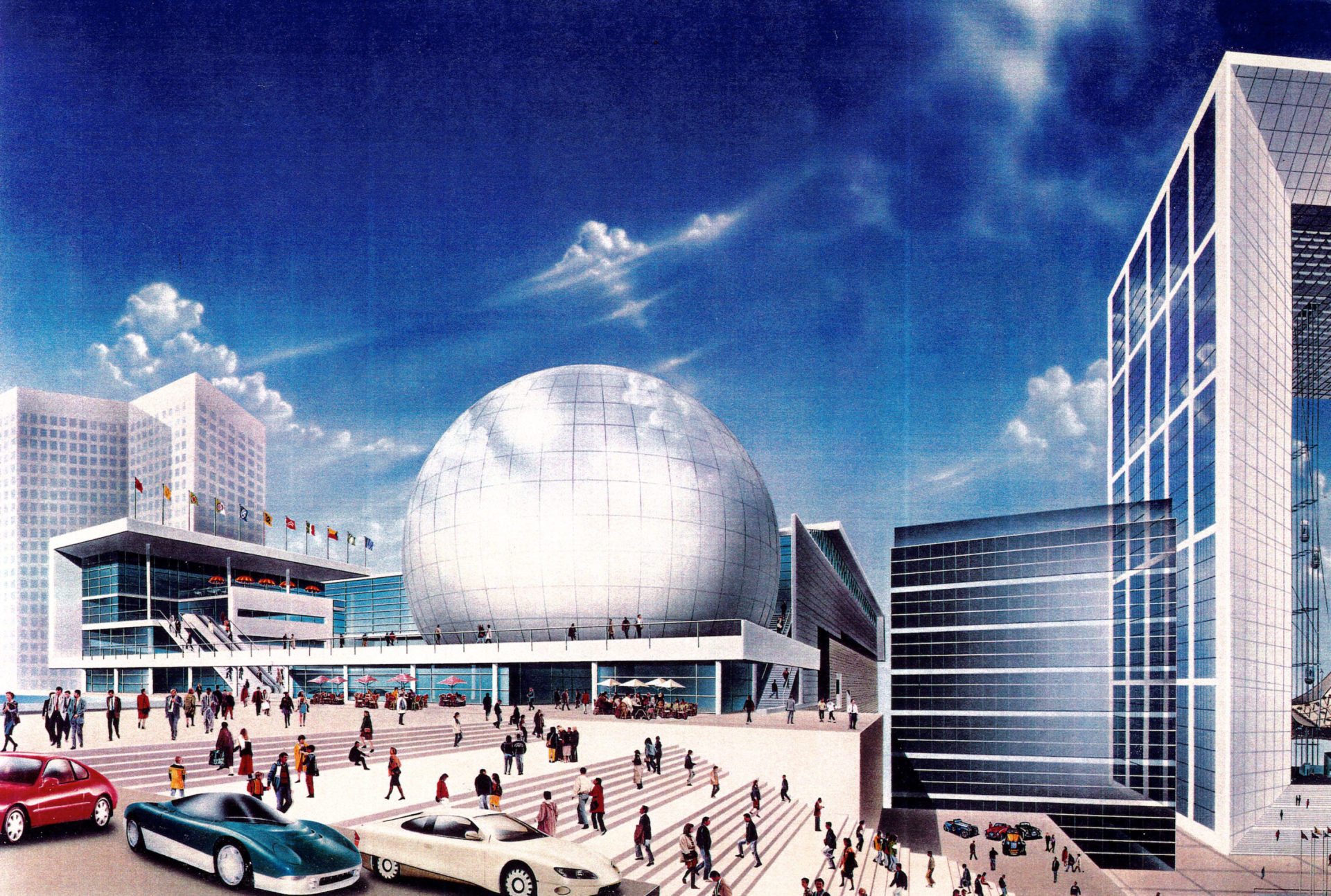 Il y a vingt ans La Défense perdait son Dôme Imax et son Musée de l ...