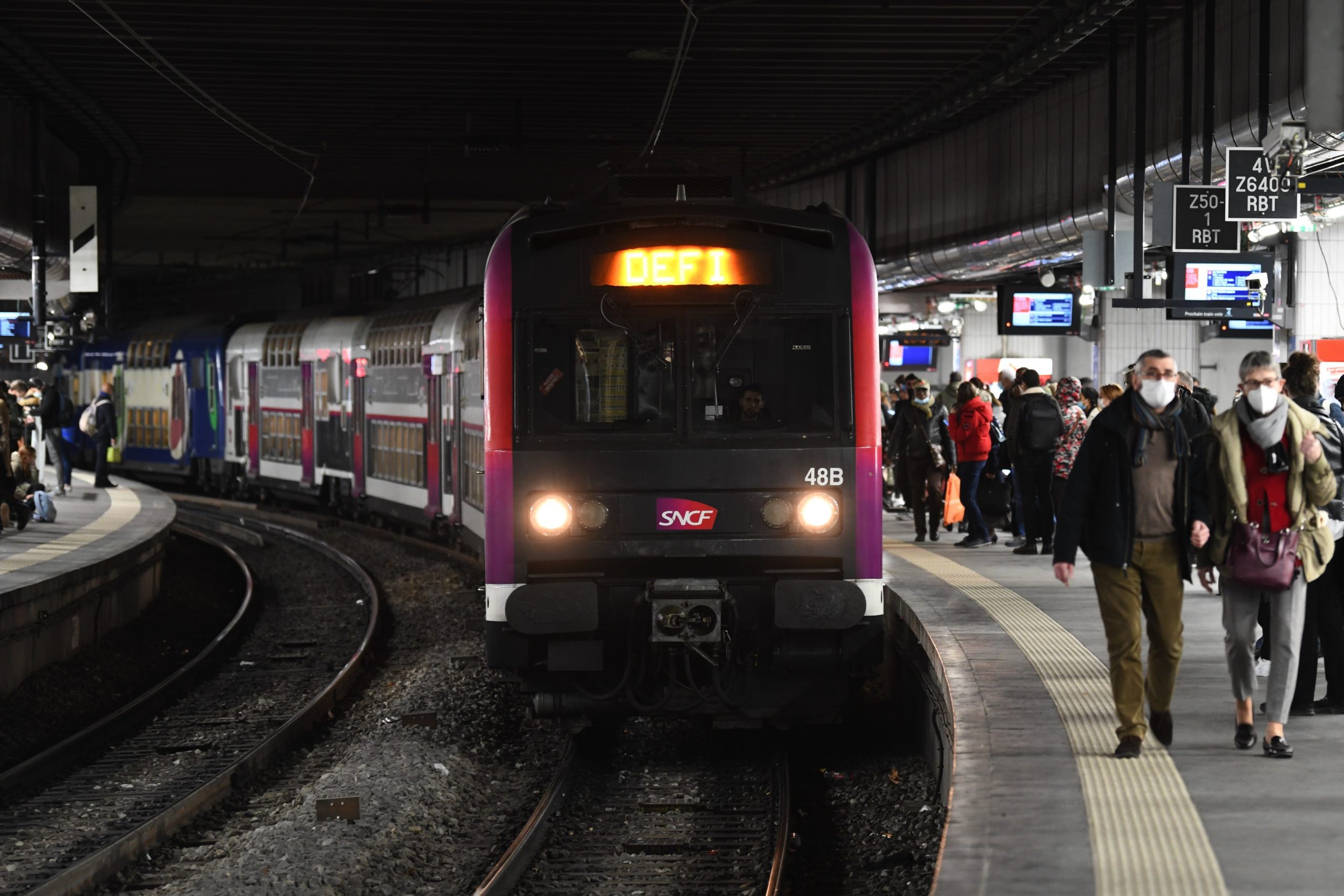 En mars, la ligne U du Transilien sera une nouvelle fois perturbée ...