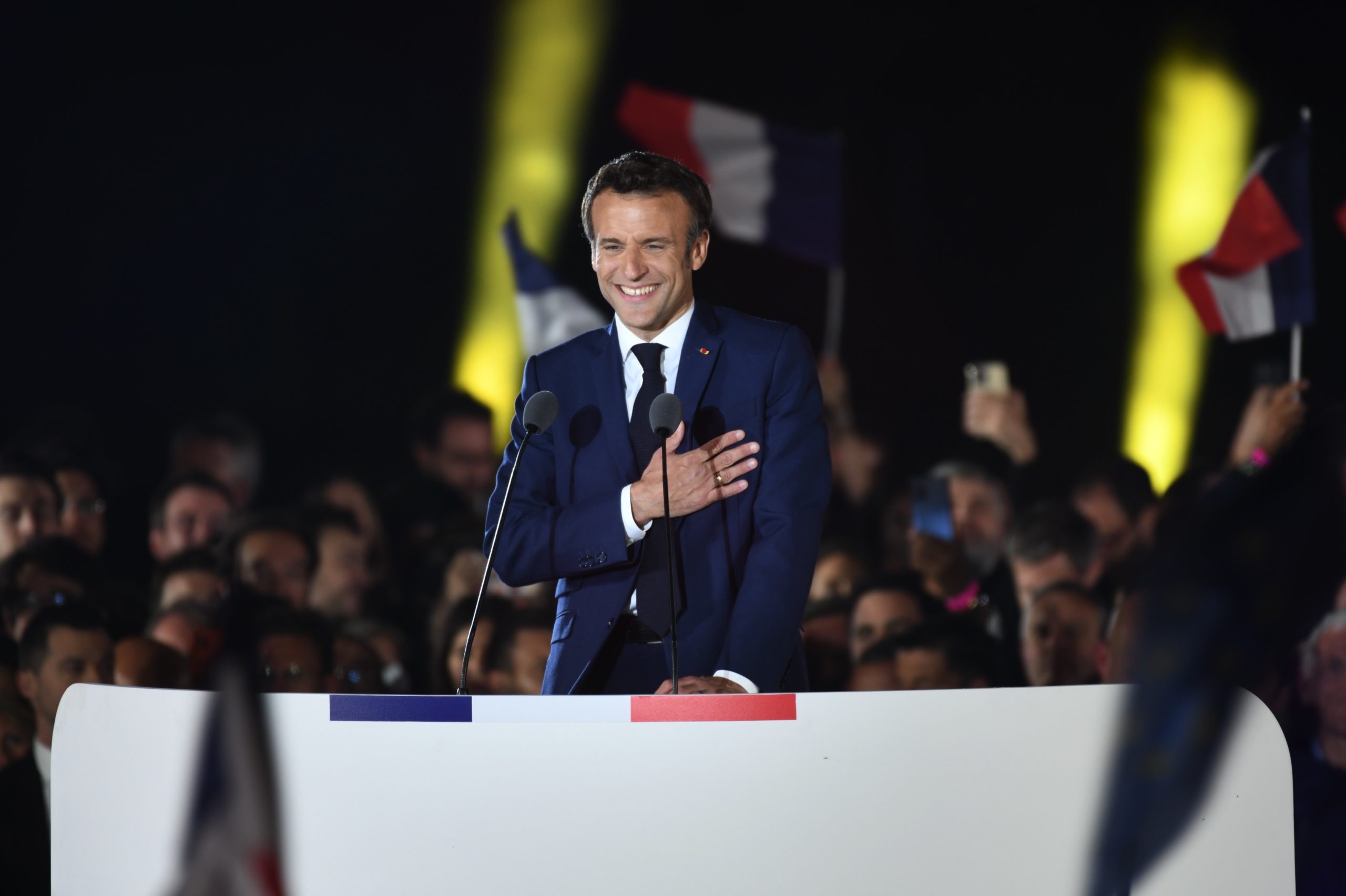 Second tour de la Présidentielle : Macron arrive très largement en tête ...