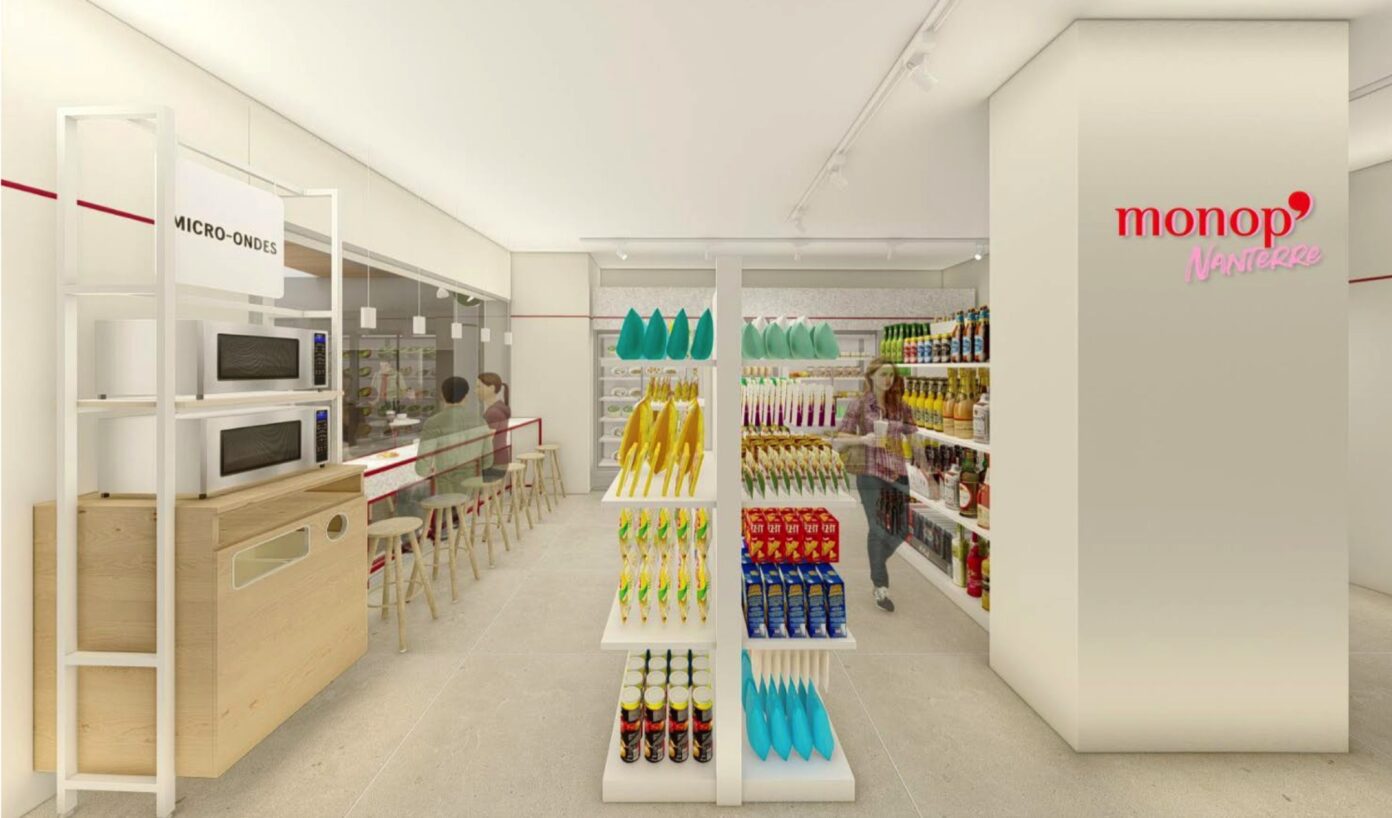 Un monop’ va s’ouvrir l’année prochaine dans la gare de Nanterre ...