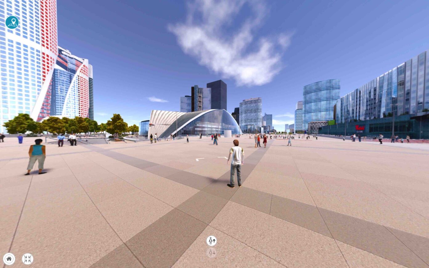 Paris La Défense s’offre une cartographie en 3D du quartier d’affaires ...