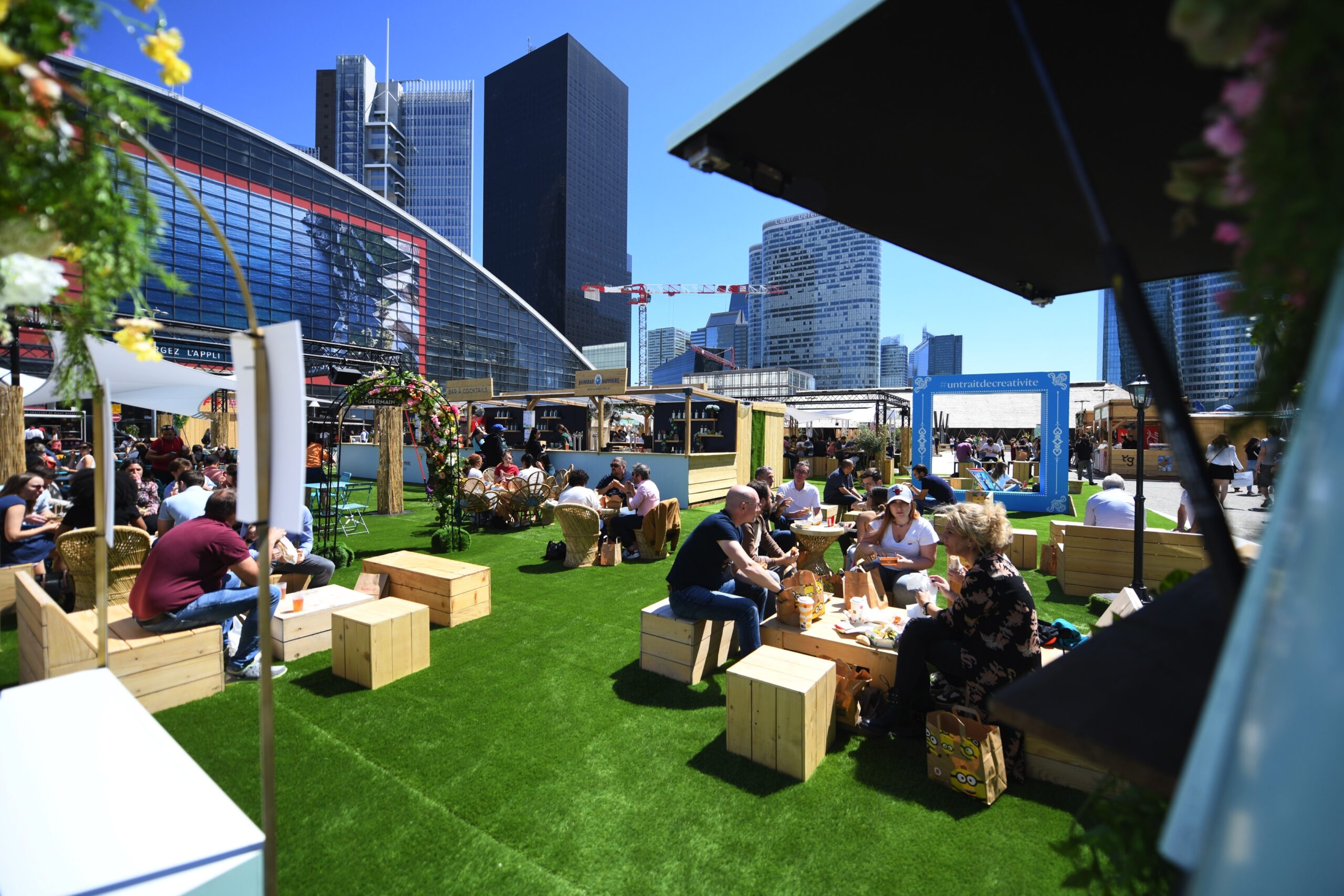 Moma Event va continuer à organiser Garden Parvis - Defense-92.fr