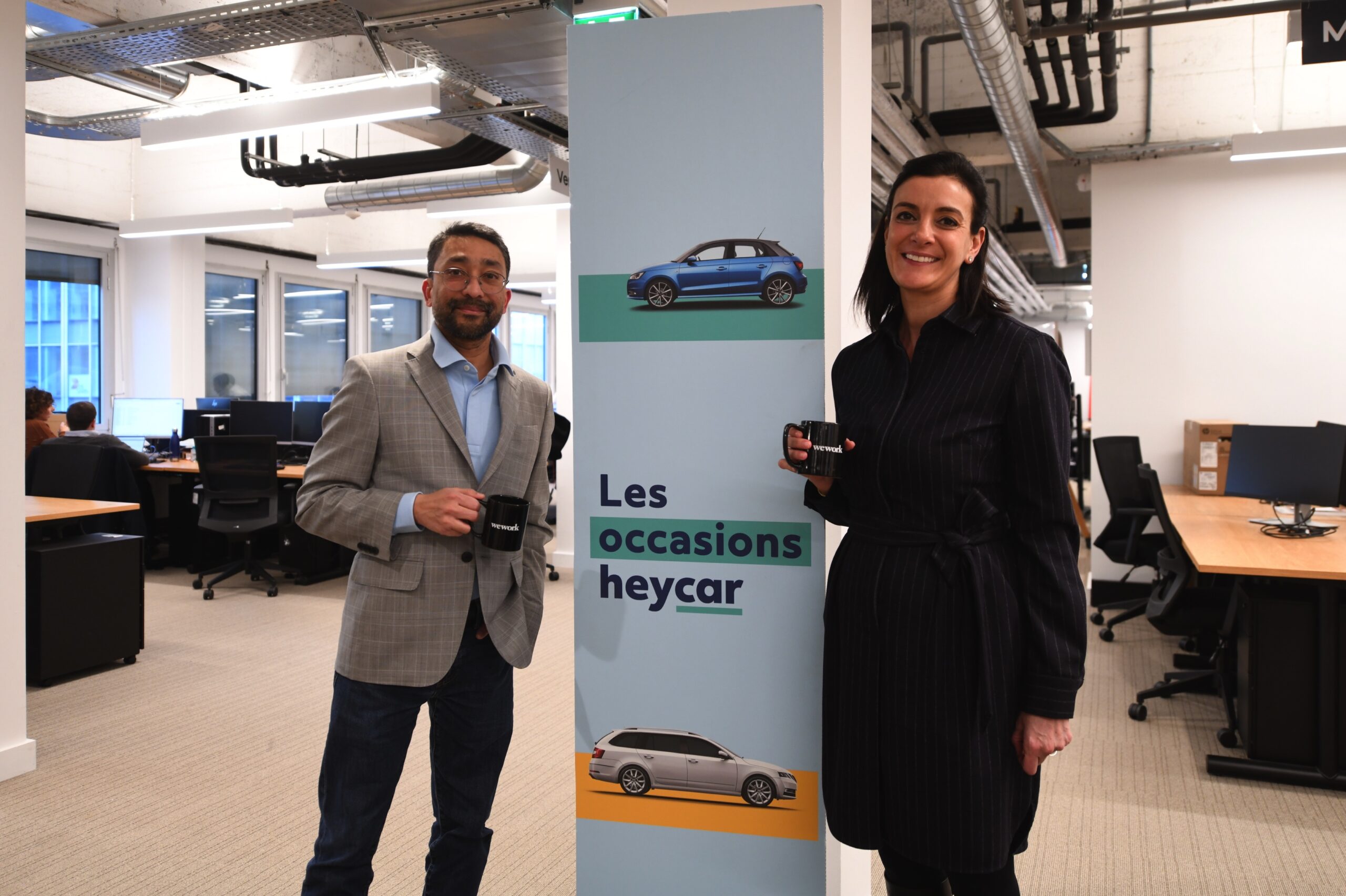 Pour son développement en France, heycar a choisi la solution WeWork ...
