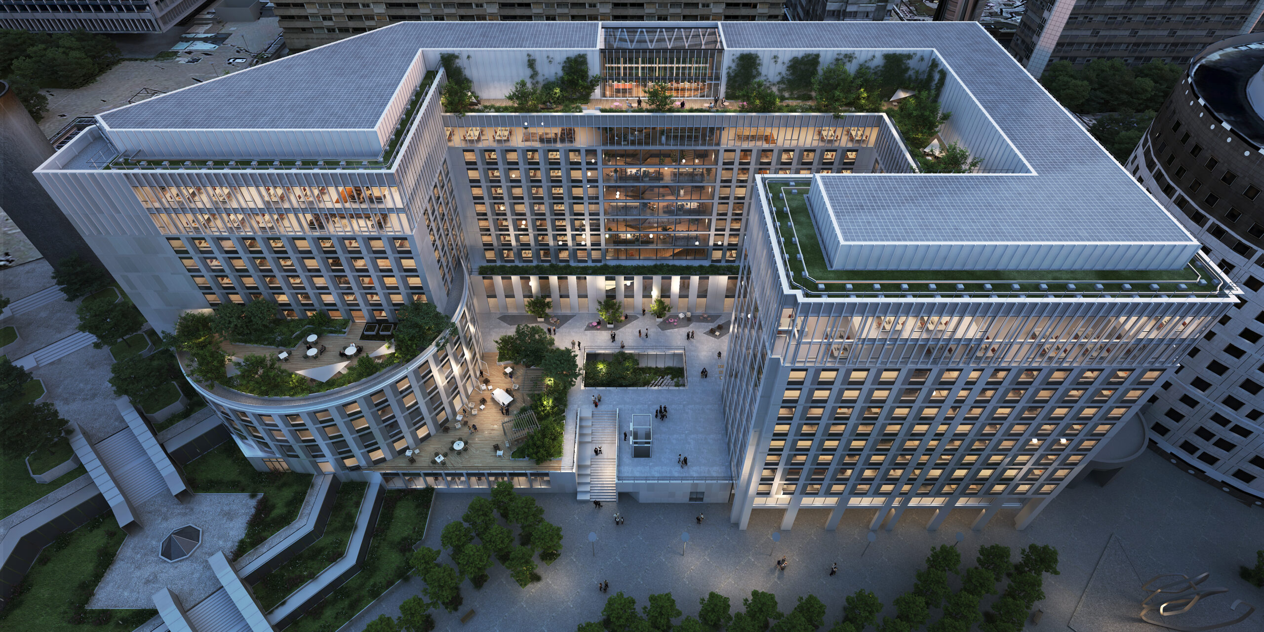 Unibail-Rodamco-Westfield signe Lightwell et séduit Arkema - Defense-92.fr