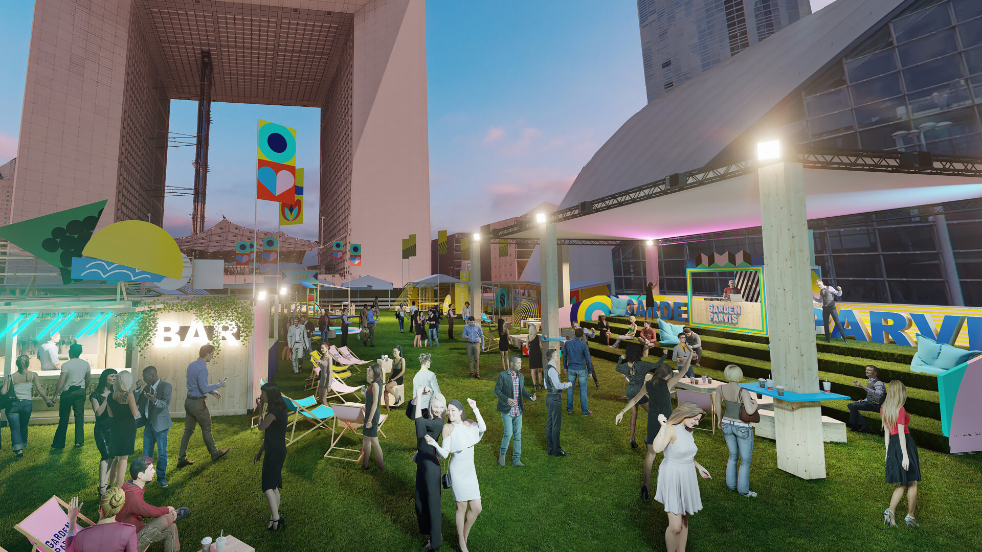 Découvrez à quoi ressemblera la prochaine édition de Garden Parvis, l'open air estival de La ...