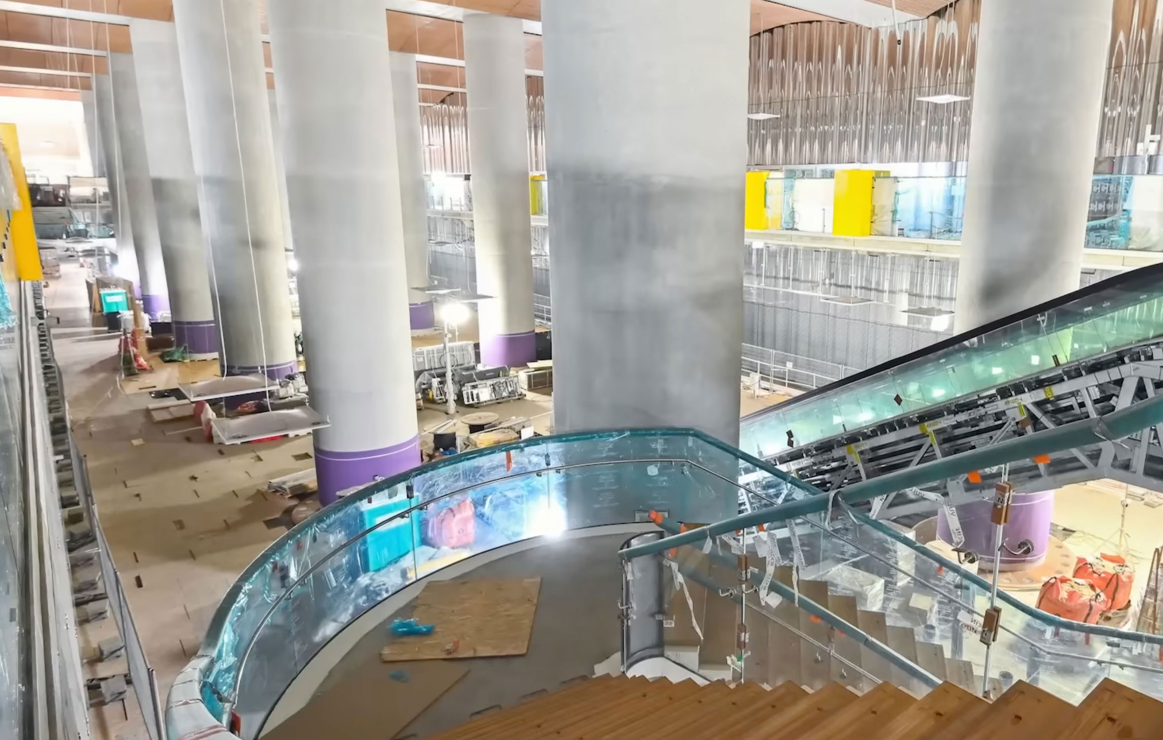 Petit feu dans l’immense gare Eole de La Défense - Defense-92.fr