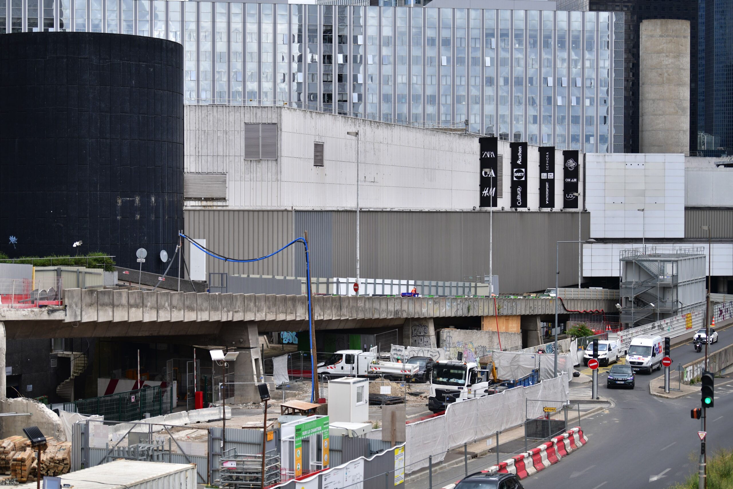 Chantier de la ligne 15 Ouest : le viaduc des Michets Petray fermé ...
