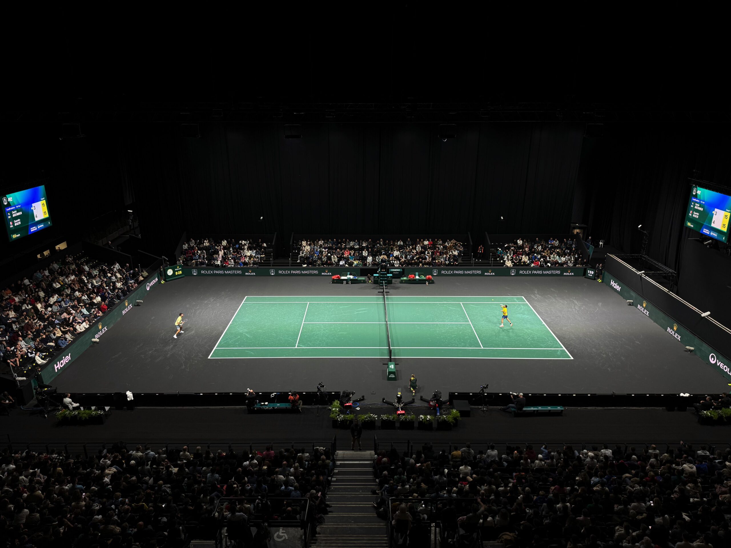 Rolex Paris Masters 2025 : les premiers matchs ont débuté dans une ...