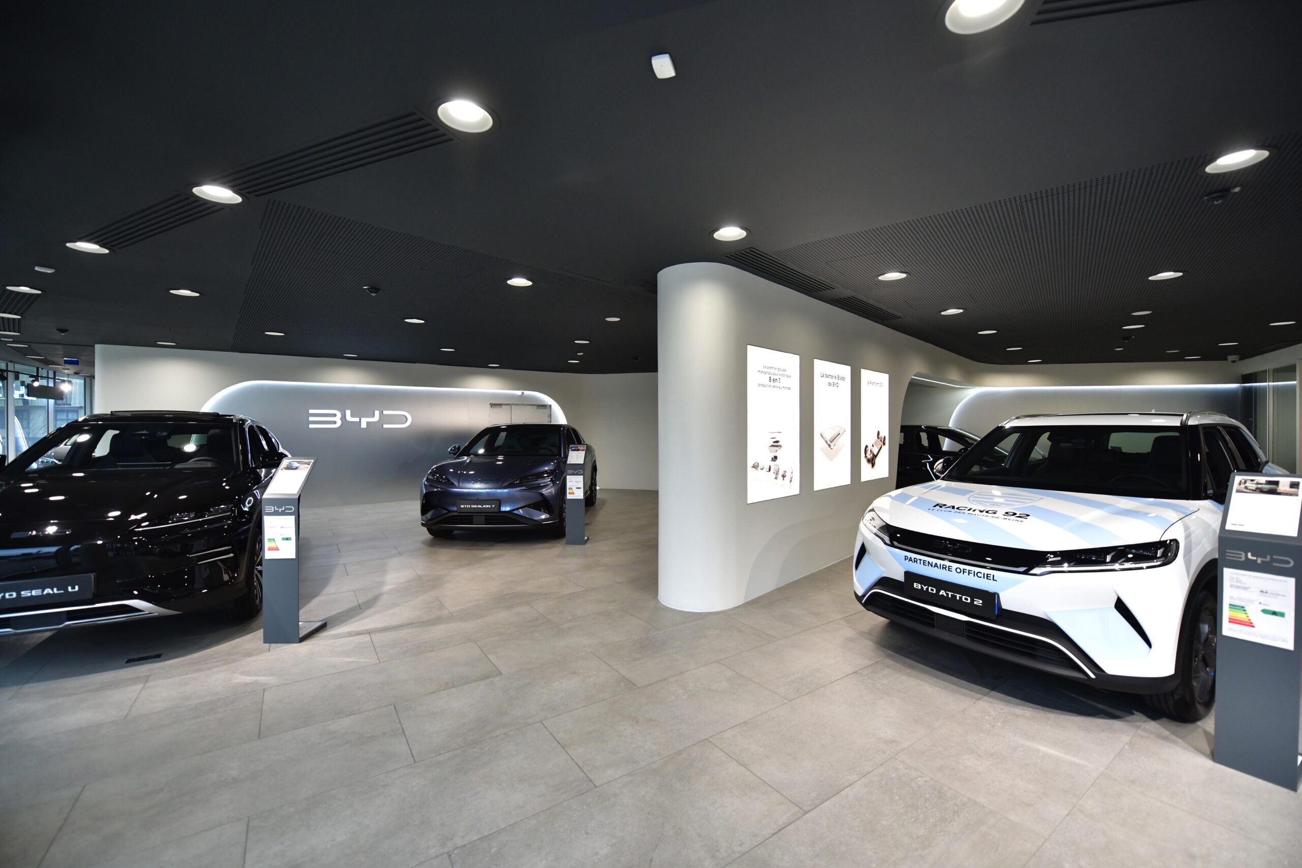 Sponsor du Racing 92, BYD s’offre une concession flambant neuve à la ...